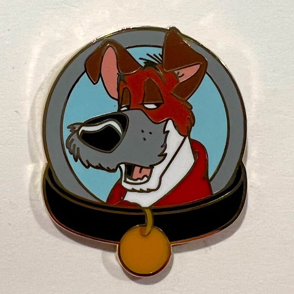 Disney | Accessories | Disney Pin Cat And Dog Collar Series Dodger From ...